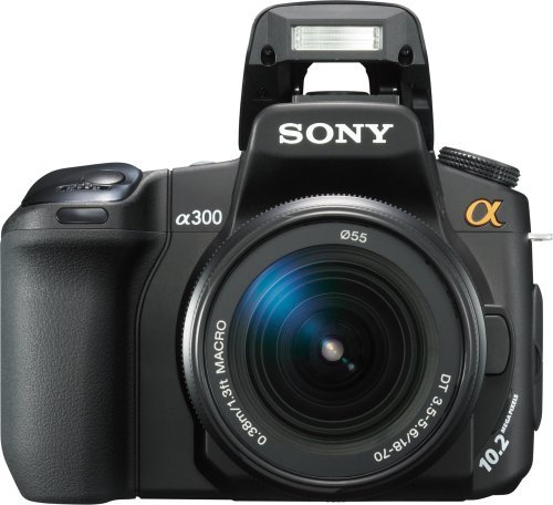 Sony Alpha DSLRA300K 10.2MP Digital SLR Camera with Super SteadyShot ...
