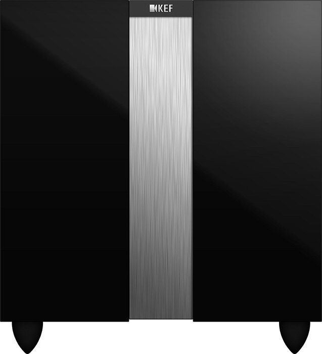 KEF R400b Front Firing Powerful Subwoofer - Gloss White (Single) free ...