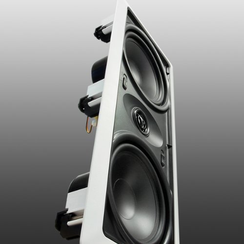 Pure Resonance Audio PRS-IW6500HT Home Theater In Wall LCR Speaker 80W ...