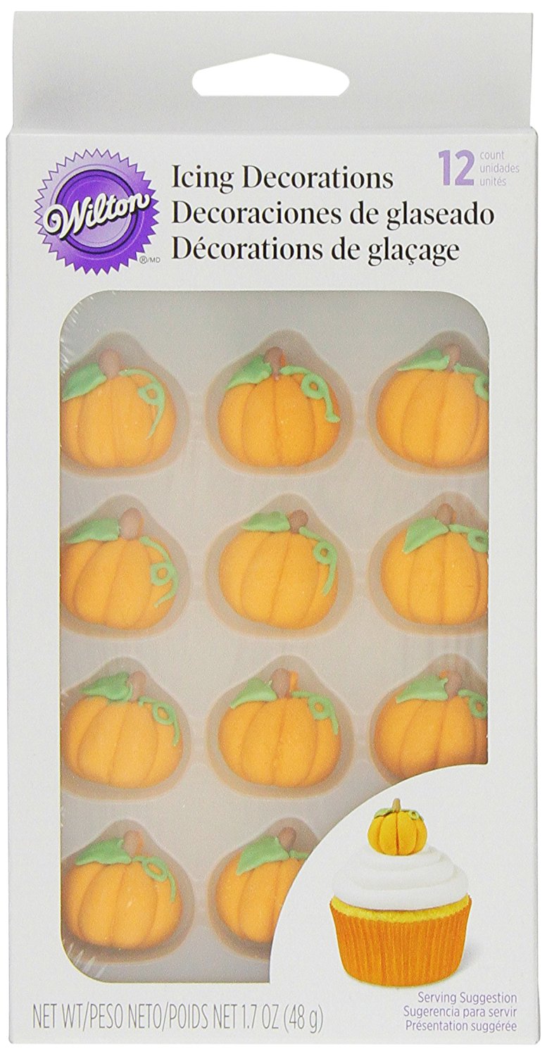 Wilton Pumpkin Royal Icing Decorations N24 free image download