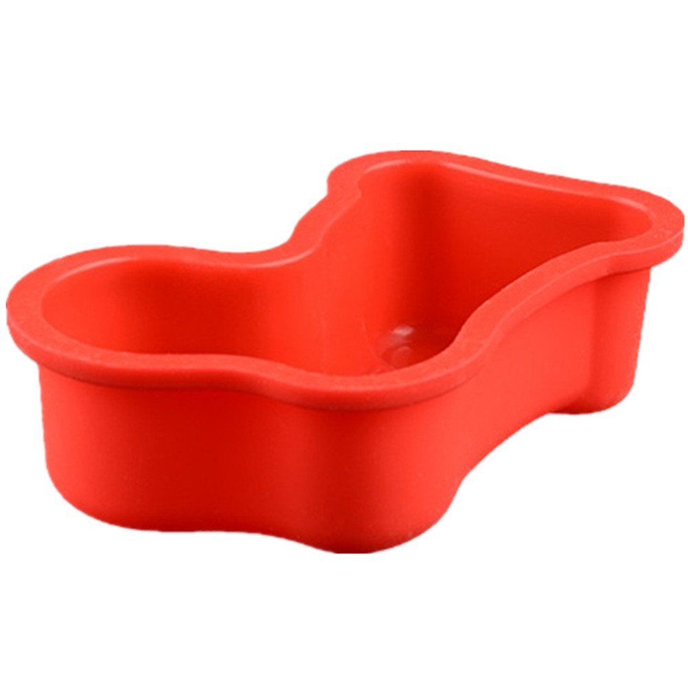 M&F DIY Christmas Stocking Shape Silicone Cake Molds Bread Candy Mould ...