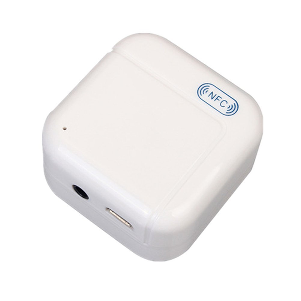 PIXNOR NFC-Enabled Bluetooth Audio Receiver Adapter Music Streaming ...