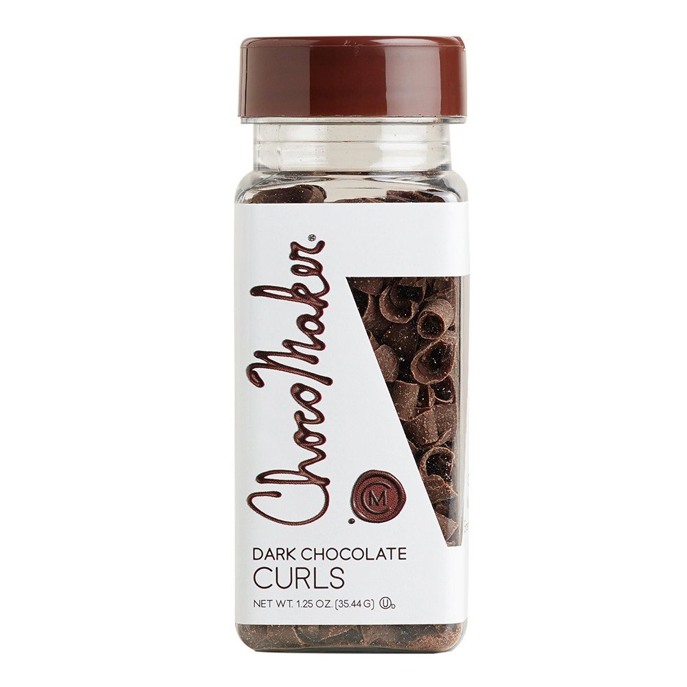Chocomaker Inc. Dark Chocolate Curls 1.25 Oz free image download