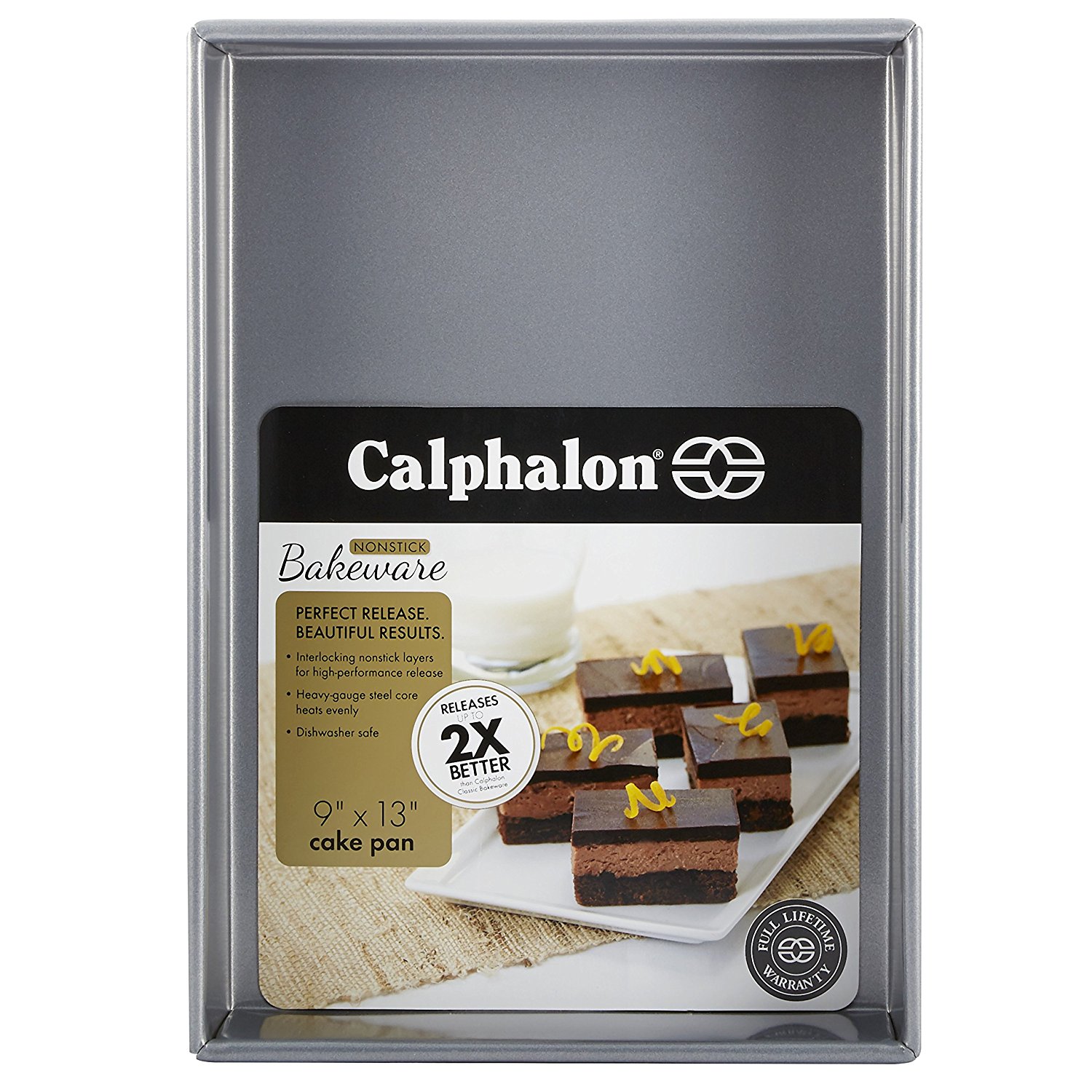 Calphalon Nonstick Bakeware, Square Cake Pan, 8-inch N2 free image download