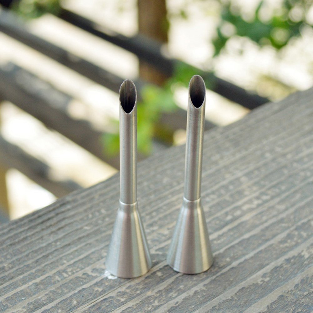 BleuMoo Long Piping Icing Nozzles Tip Pastry Bag Cake Cupcake ...