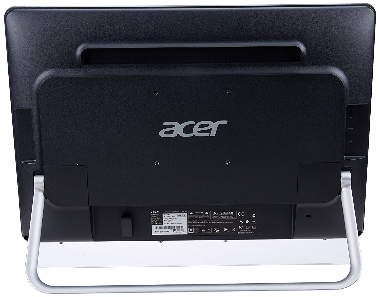 Acer UT220HQL Touchscreen 21.5-Inch Screen LED-Lit Monitor free image ...