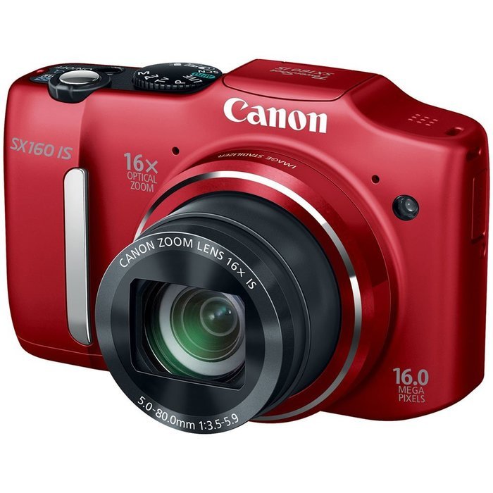 Canon PowerShot SX160 IS 16.0 MP Digital Camera (Old Model) with 16x ...