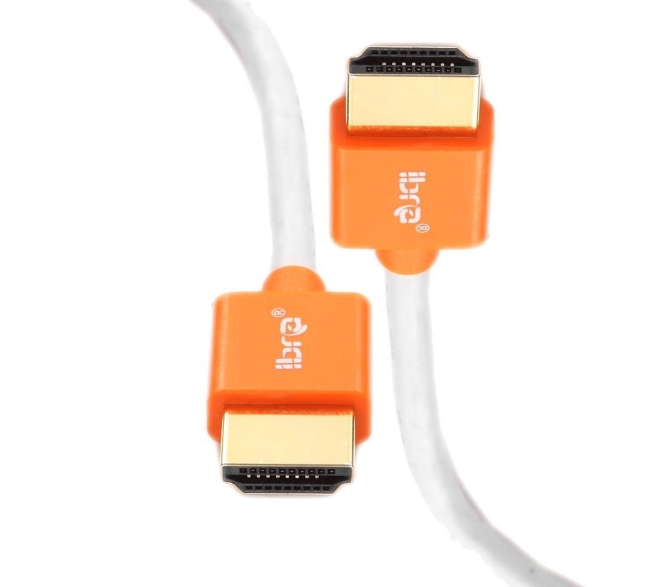 HDMI Cable 10 feet - IBRA Ultra Slim High Speed HDMI Cable with ...