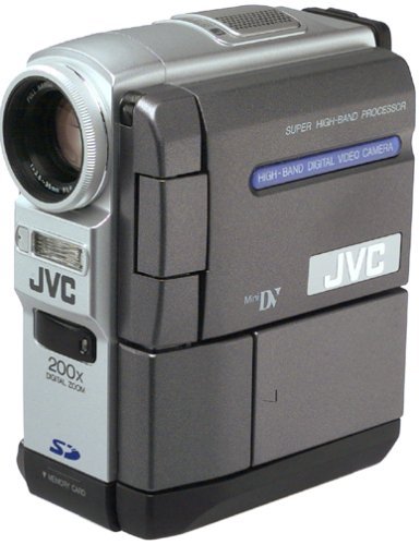 JVC GRDVM96U MiniDV Compact Digital Camcorder w/2.5 " LCD, MPEG4 Movie ...