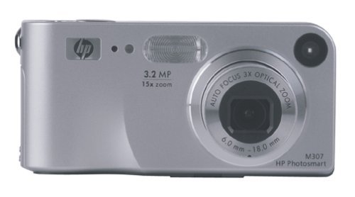 HP Photosmart M307 3MP Digital Camera with 3x Optical Zoom N2 free ...