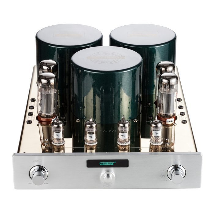 Gemtune MC-10T EL34B4 Hi-Fi Integrated Push-Pull Tube Amplifier free ...