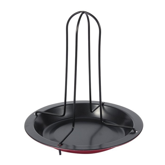 Chicken Roaster, Non-Stick Vertical Poultry Chicken Roaster Chicken ...
