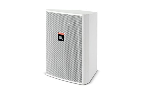 JBL Control 25AV-WH Indoor Outdoor Speaker Monitor 5.25 Inch Woofer ...