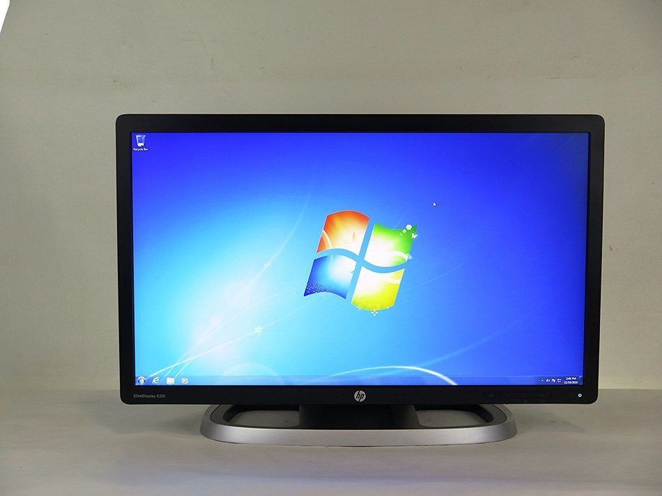 HP e231 [STT111] 23" Display on Integrated Work Center Stand V. LH526AA ...