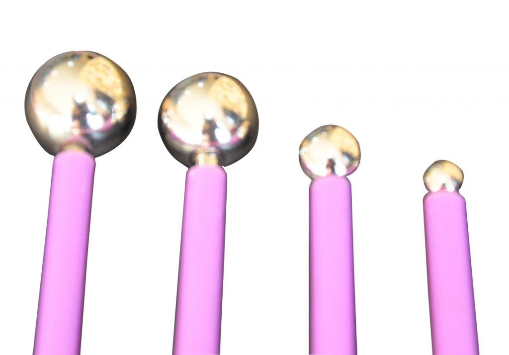 FOUR-C Steel Ball Tools Cake Modeling Tools Cake Tools Color Purple ...