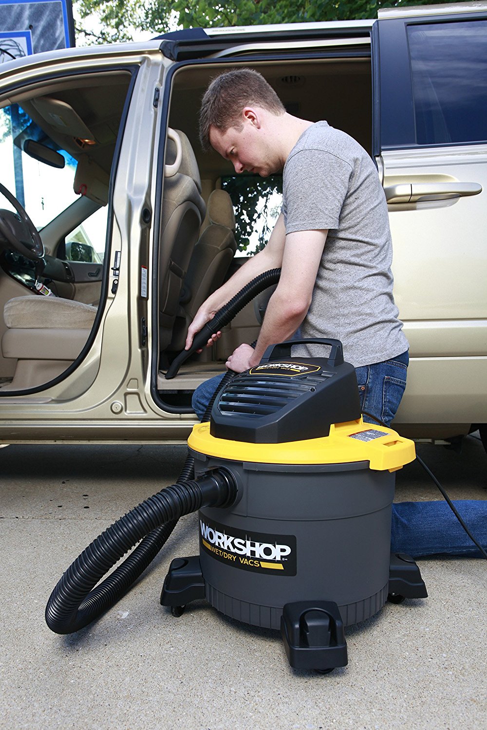 WORKSHOP Wet Dry Vac WS0910VA General Purpose Wet Dry Vacuum Cleaner, 9 ...