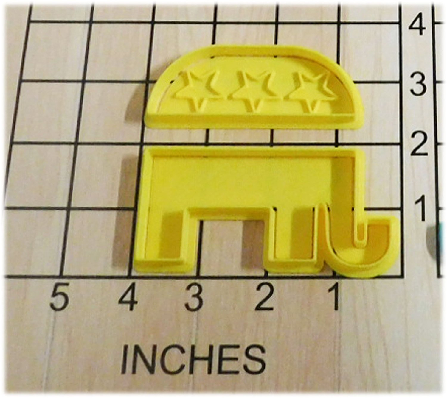 Republican Election Logo Elephant Fondant Cookie Cutter and Stamp #1032 ...