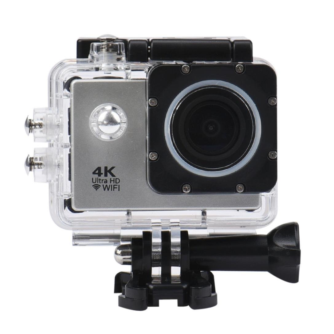 Action Camera, TONSEE Waterproof Case 4K WIFI Mini Action Cam HD DV ...