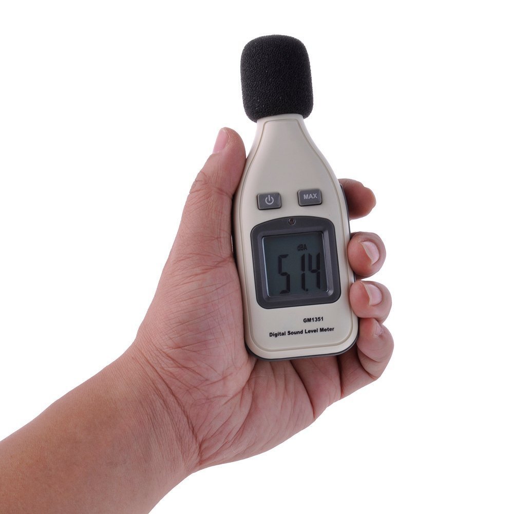 RioRand Digital Sound Noise Level Meter Handheld Measure Decibel Logger ...