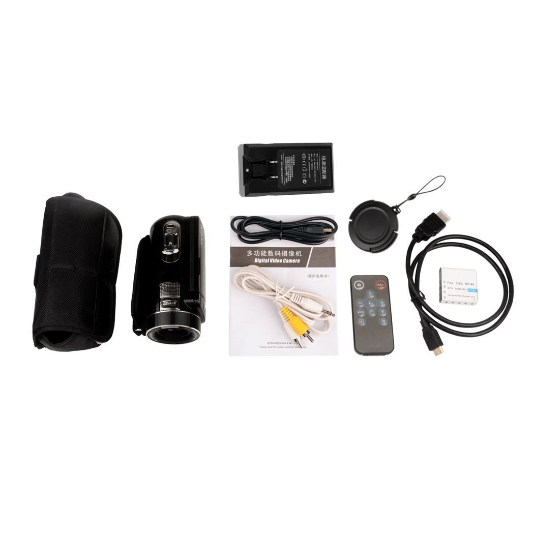 Inkint 3.0 inch LCD Display Screen Full HD 1080P Night-shot Video ...