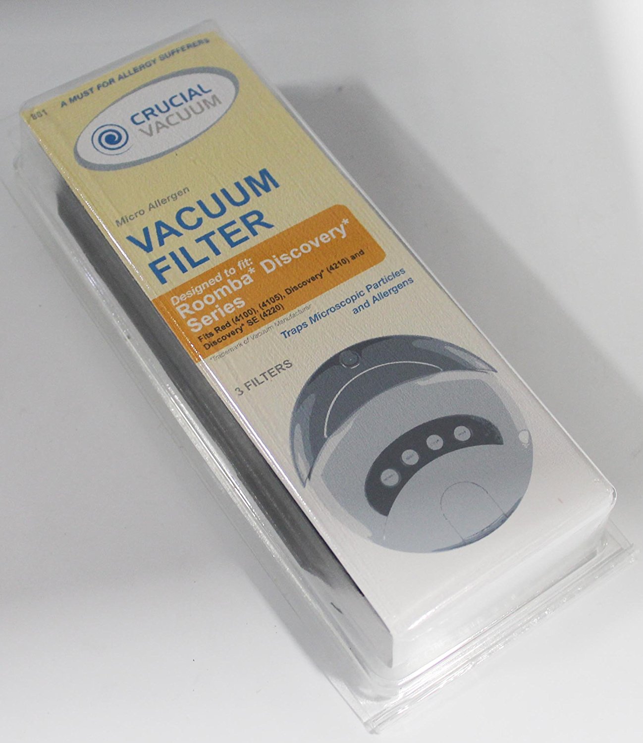 6 Roomba Discovery Filters, Part # 4910, Designed & Engineered by ...