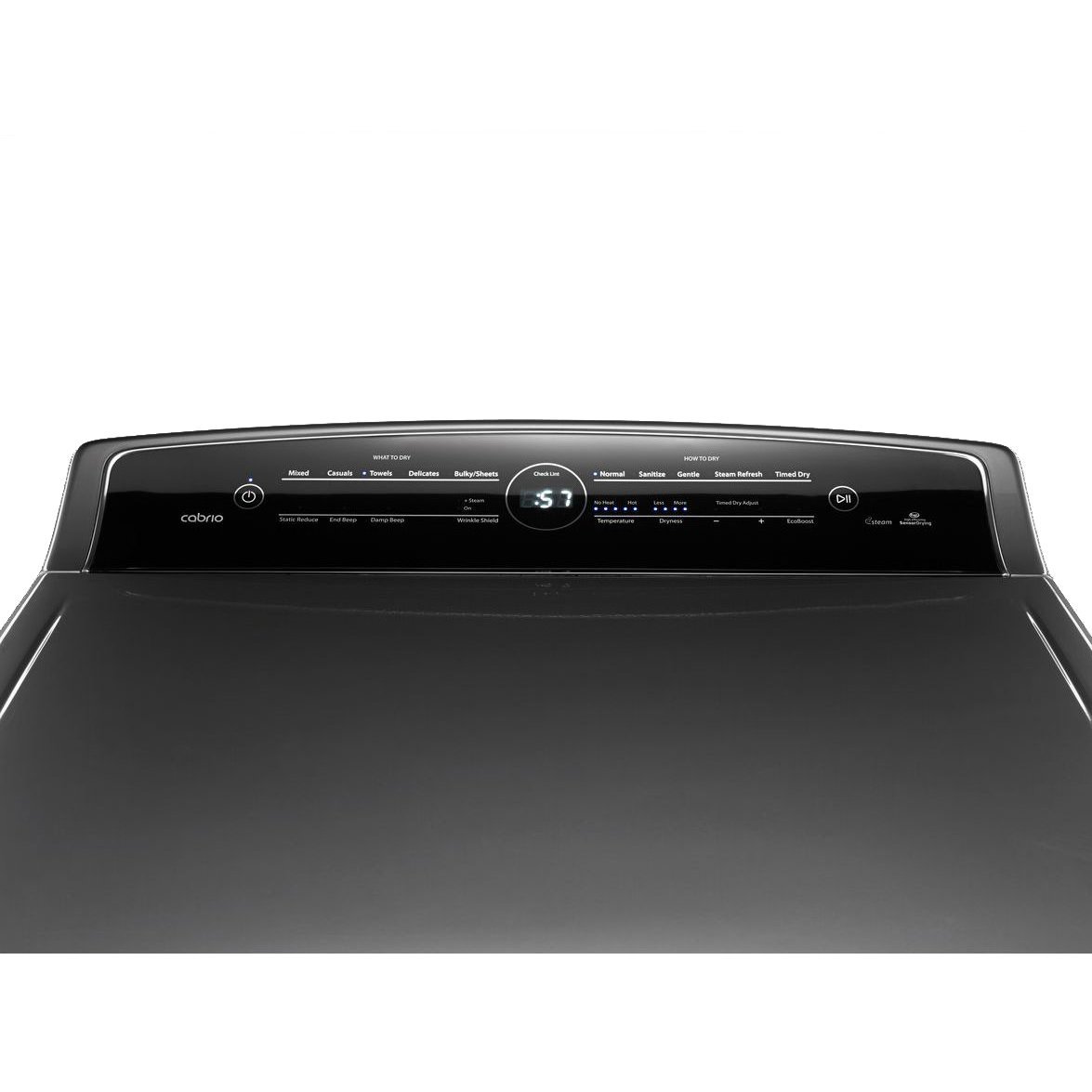 Whirlpool WED8500DC Cabrio 8.8 Cu. Ft. Chrome Shadow Electric With ...