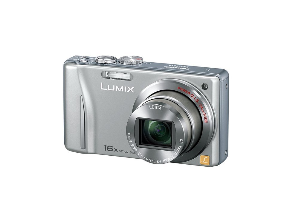 Panasonic digital cameras Lumix silver DMC-TZ18-S free image download