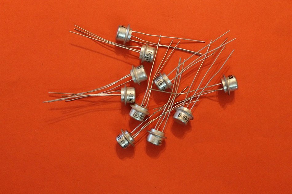Transistors Germanium MP41 analogue 2N44A, 2N613, 2N64 USSR 20 pcs free ...