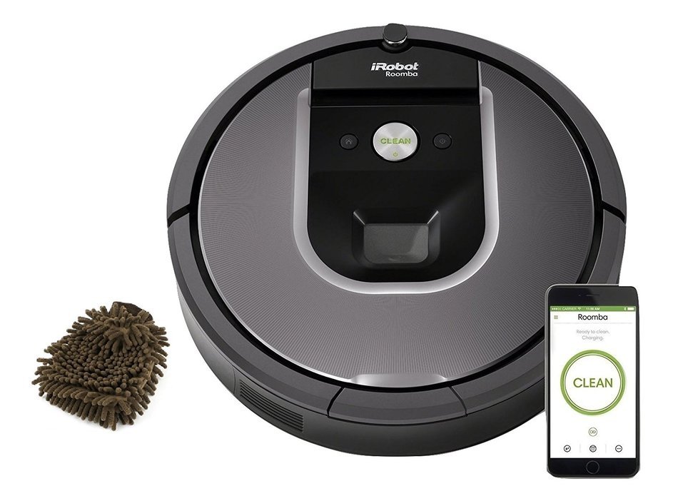 IRobot 960 Roomba 960 Robotic Vacuum Cleaner, Robotic, Cleaning Robot ...