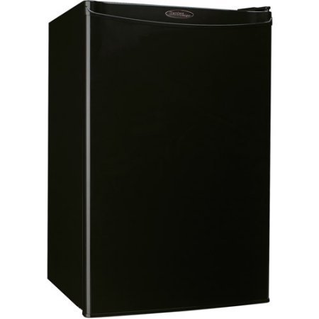 Danby Designer 4.4 cu ft Compact Refrigerator 120 volts, Black, Semi ...
