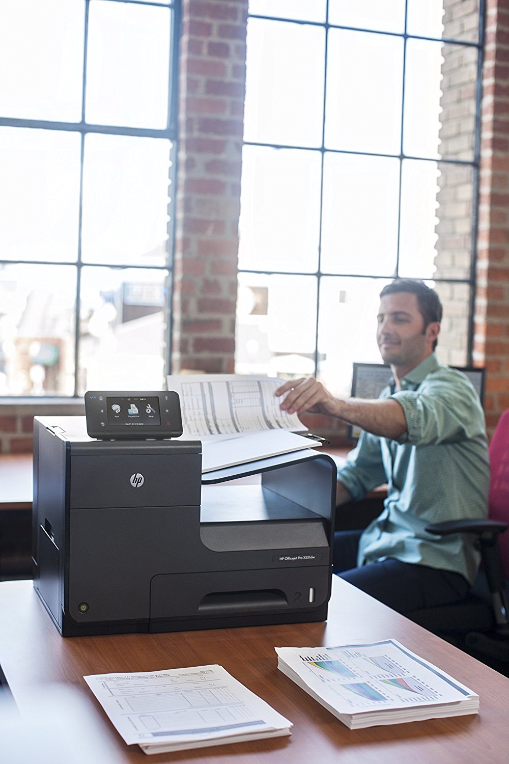 HP OfficeJet Pro X451dw Office Printer with Wireless Network Printing ...