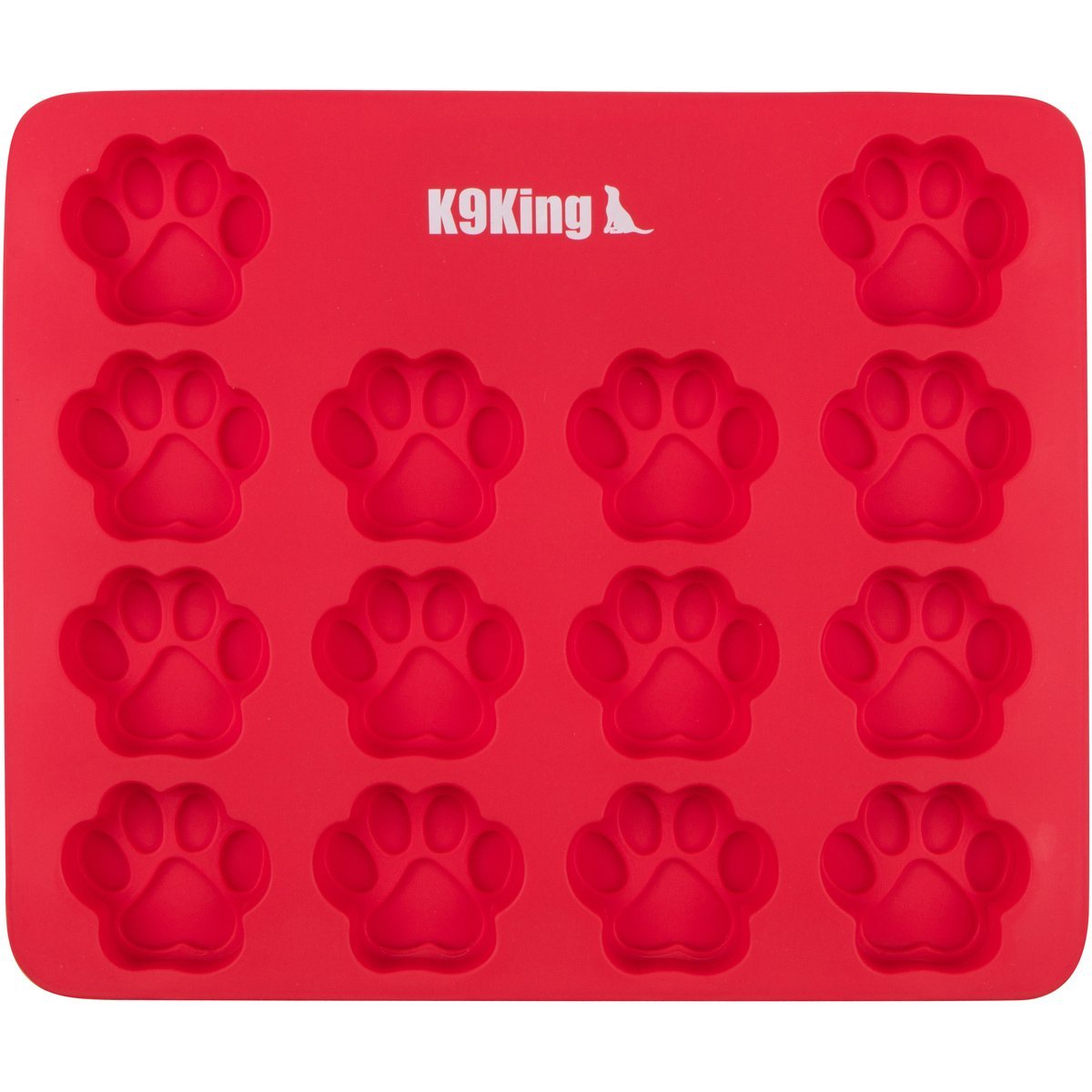 K9King Dog Treat Cake Pans, Silicone Paw Mold, 12" L x 10" W free image ...