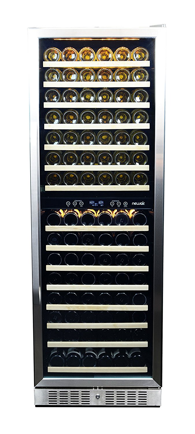 Whirlpool 54 Bottle Built In Wine Cooler Black On Stainless Steel at ...