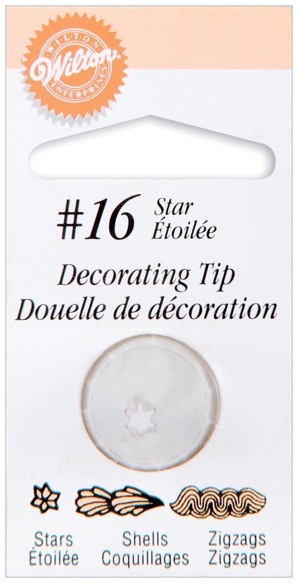 Wilton Decorating Tip, No.16 Star free image download