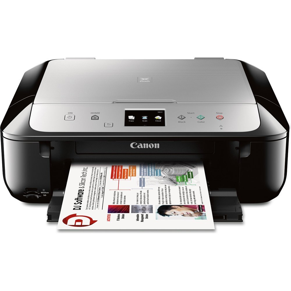 Canon PIXMA MG6821 Wireless Color Photo Printer with Scanner & Copier ...