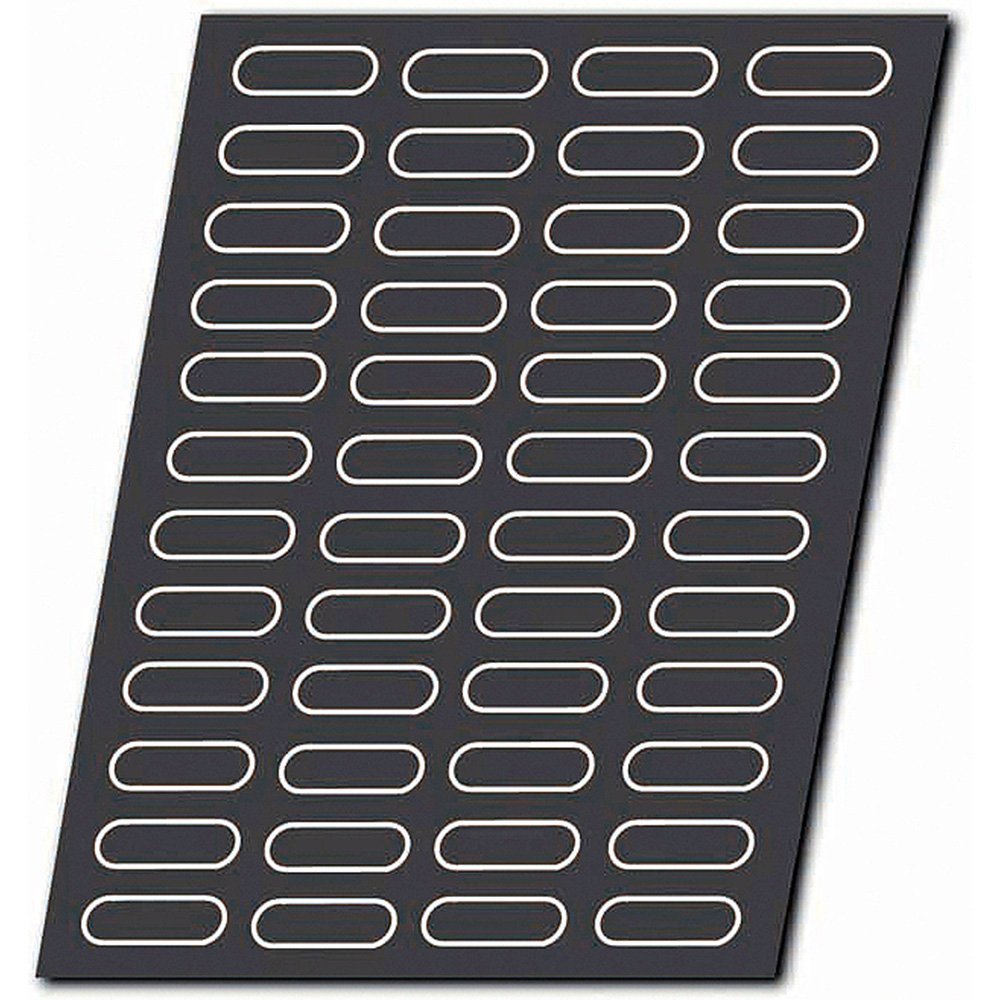 Matfer Bourgeat Silicone Silform, Mini Eclair Baking Molds, 48 Cups ...