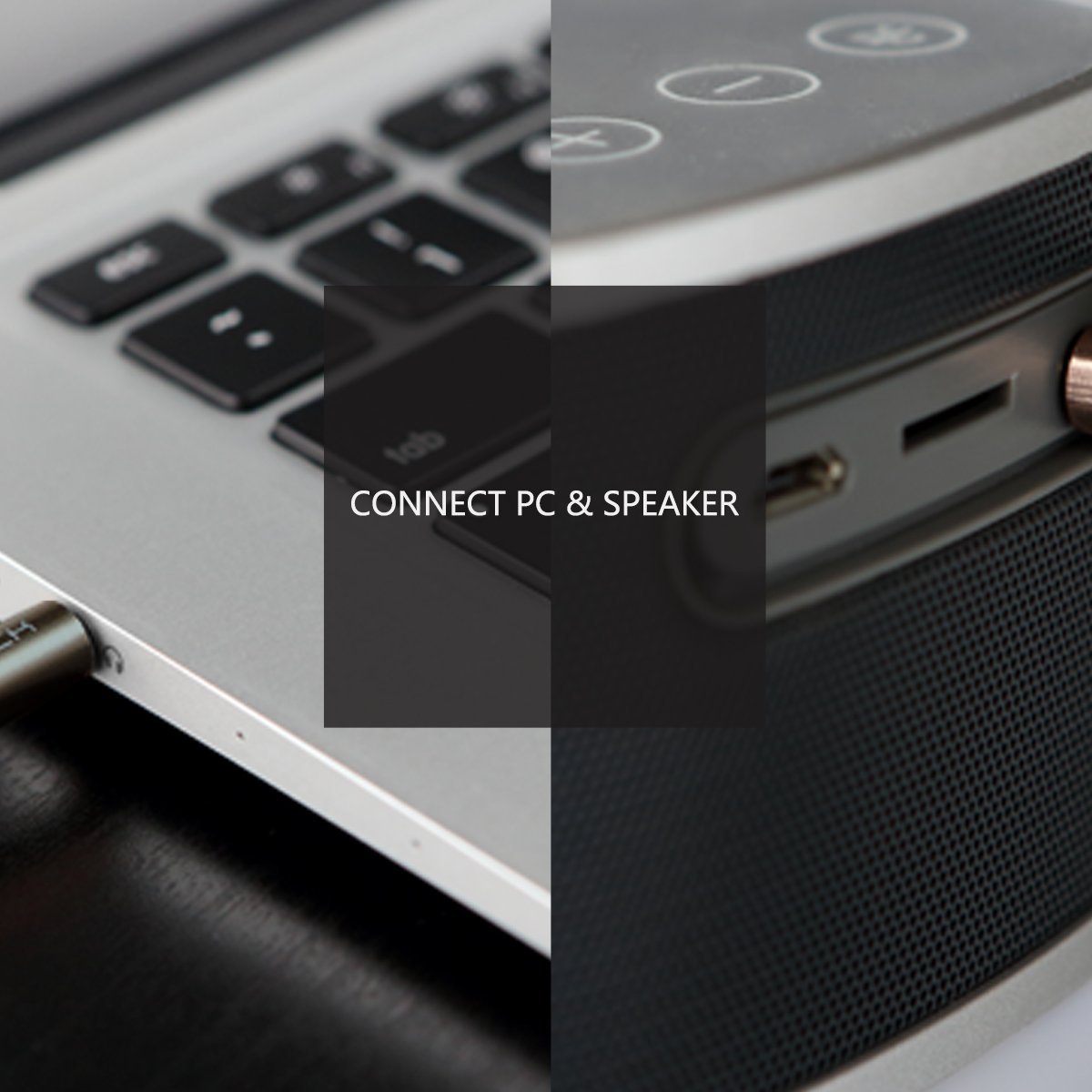 ROCK Stylish 3.5mm Multifunctional Audio Cable for AUX Devices, In-line ...