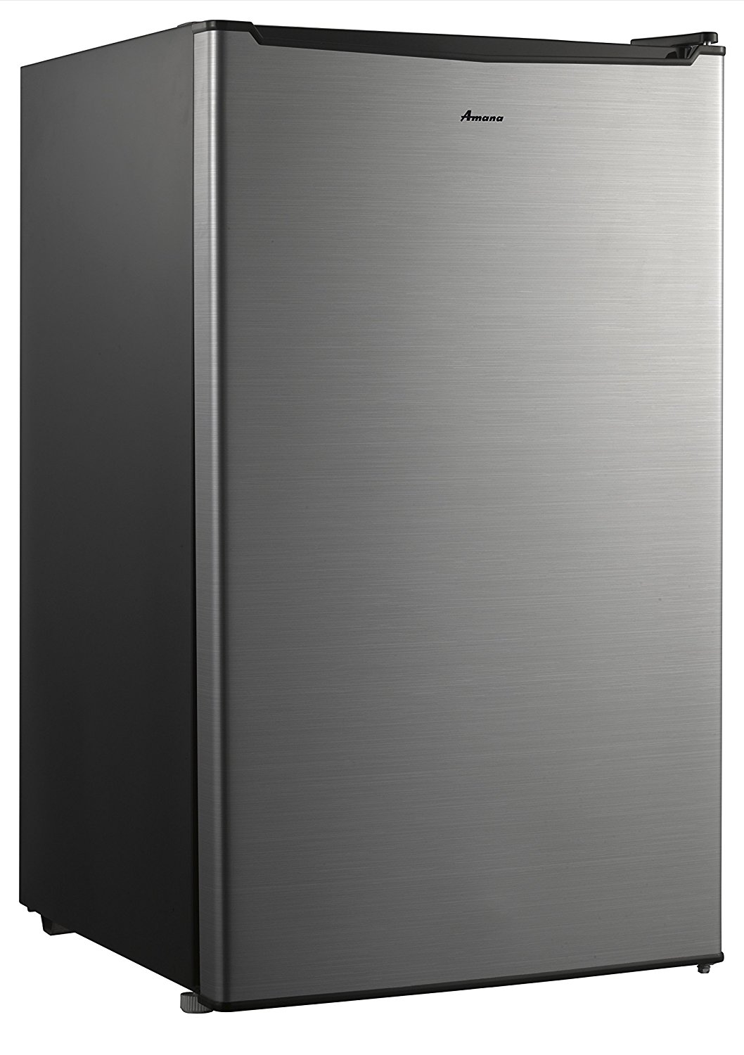 Amana AMA35S1 Compact Single Door Refrigerator, 3.5 cu. ft., Stainless ...