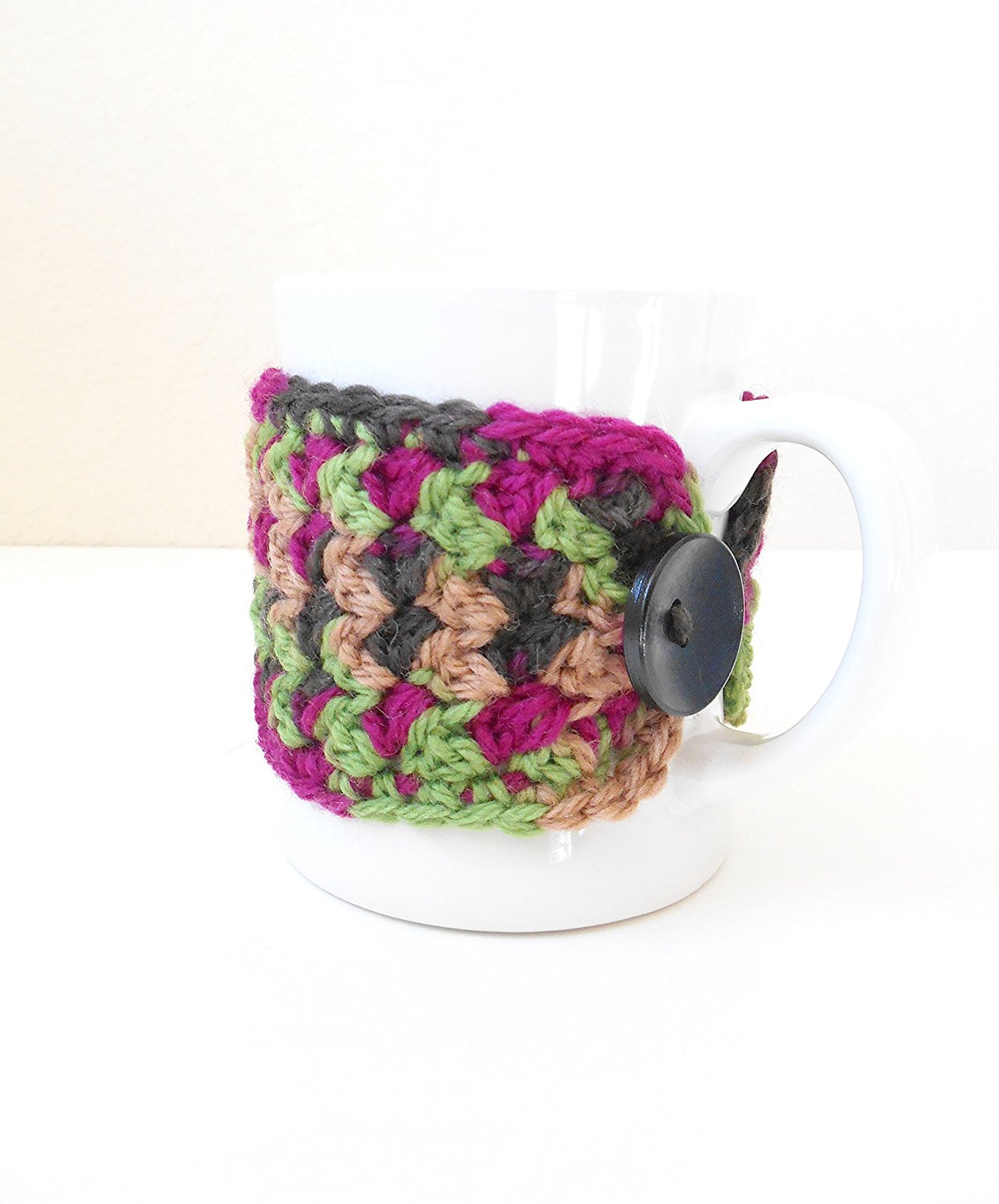 Crochet Coffee Mug Cozy, Cup Cosy, Tea Mug Sweater N4 free image download