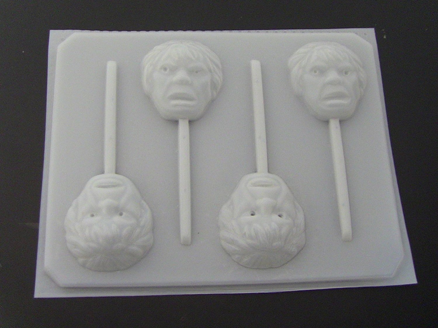 Green Hunky Dude Face Hard Candy Lollipop Mold Hulk free image download