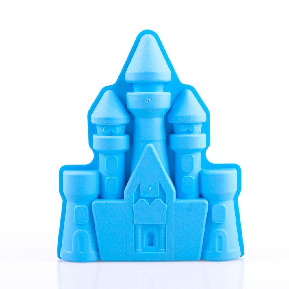Ice Chocolate Silicone Palace Princess Castle Pudding Jelly Mold Tray ...