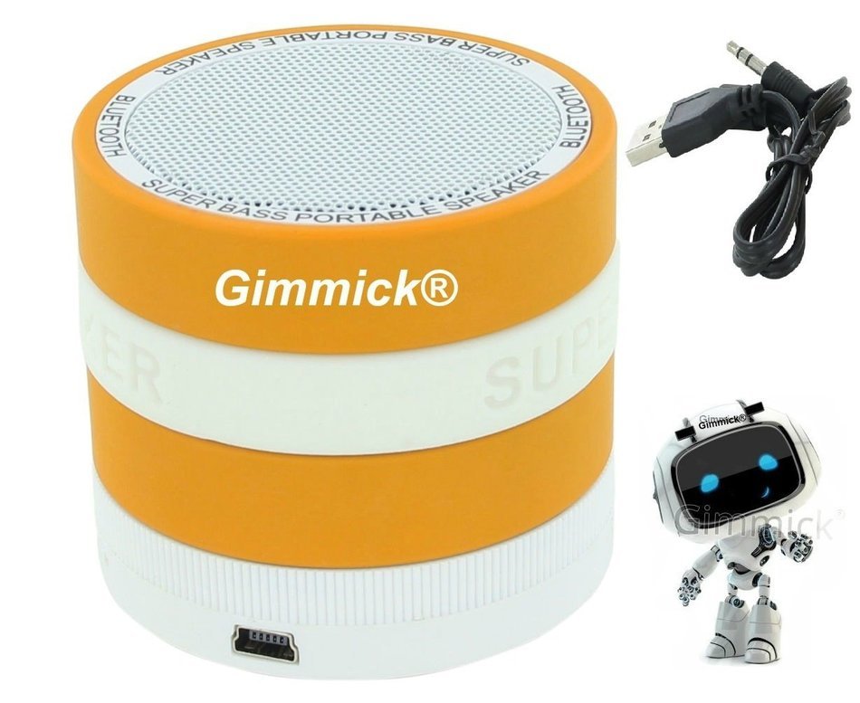 Gimmick® Super Bass Bluetooth Wireless Mini Portable Speaker For IPhone ...