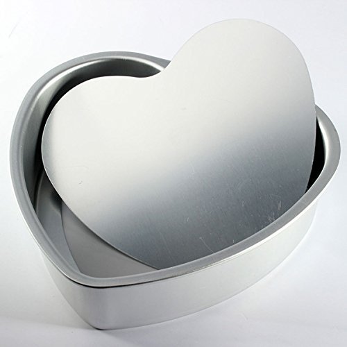 Heart Shape Non-Stick Metal Cake Pan Mould With Drop Bottom Bake Tool ...