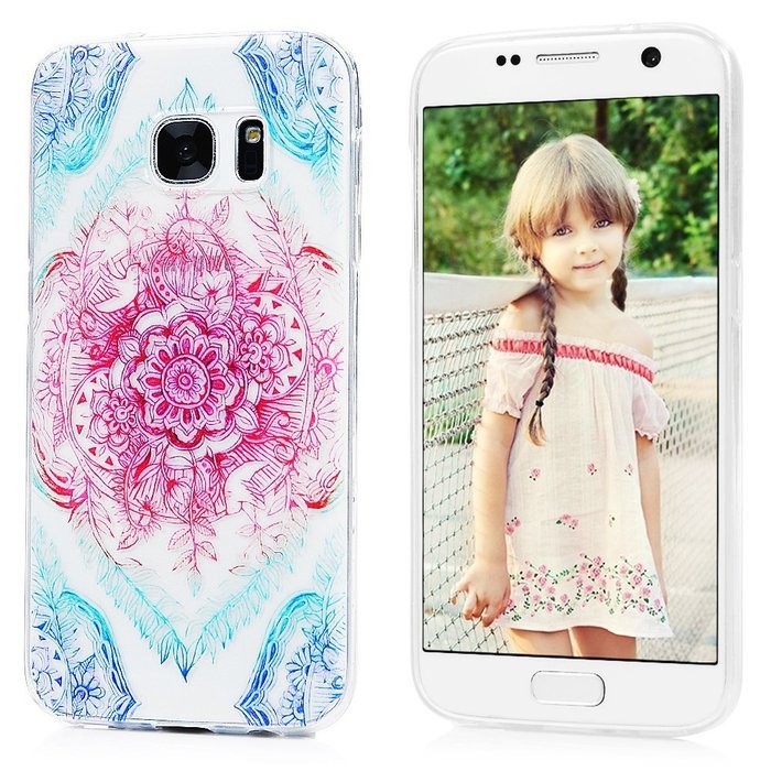 Badalink Galaxy S7 TPU Case Shockproof Soft TPU Flexible Easy Grip ...