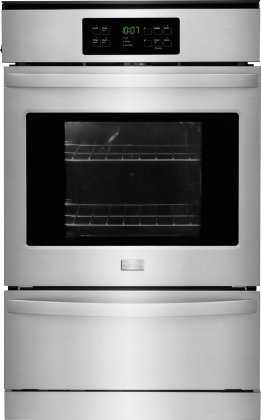 Frigidaire FFGW2425QS 24" 3.3 cu. Ft. Capacity Gas Single Wall Oven ...