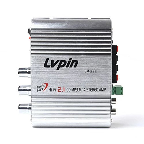 PaddSun 200W 12V Super Bass Mini Hi-Fi Stereo Amplifier Booster Radio ...