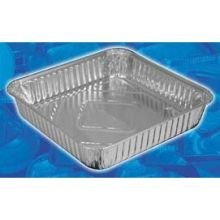 Handi Foil Aluminum Square Cake Container, 8 inch -- 500 per case. N2 ...