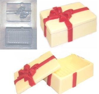 Large Pour Box With Bow On Cover Mold free image download