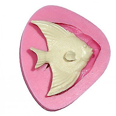 Sher Marine Fish Silicone Fondant Mold For Cake Sugar Saop N2 free ...