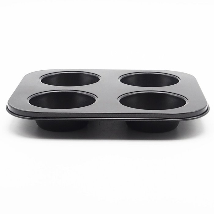 Wenwins 4 Cup Muffin Pans-baking cups-Non Stick Bakeware for Muffins ...